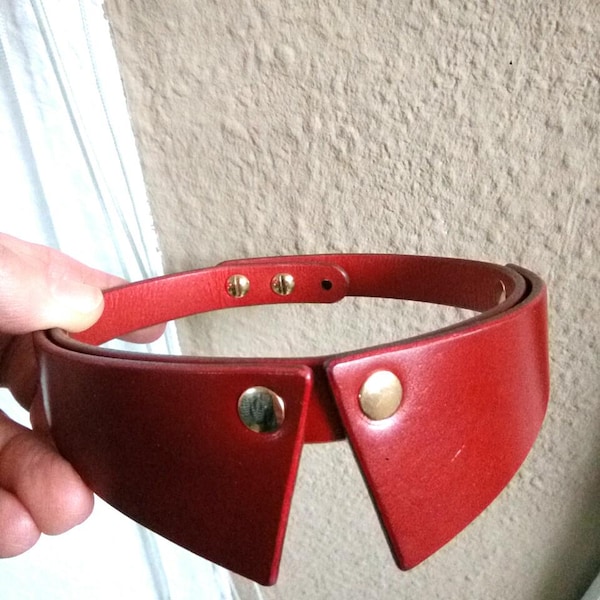 Segmented Respirator Leather Mask, Futuristic Leather Fetish Mask, Goth ...