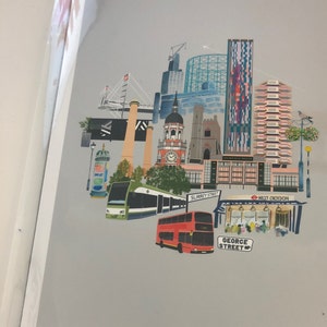 Croydon Tour Print, Croydon Landmarks, Croydon Parks, Croydon Print ...