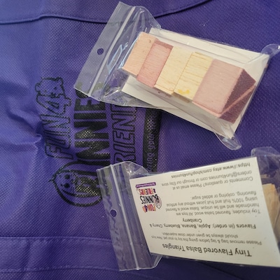 Tiny Flavored Balsa Triangles pkg of 20 Fruit Flavored Chew - Etsy