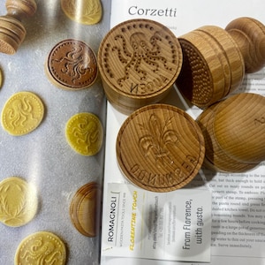 Octopus Corzetti Pasta Stamp Made in Fine Beech Wood From the Tuscan ...