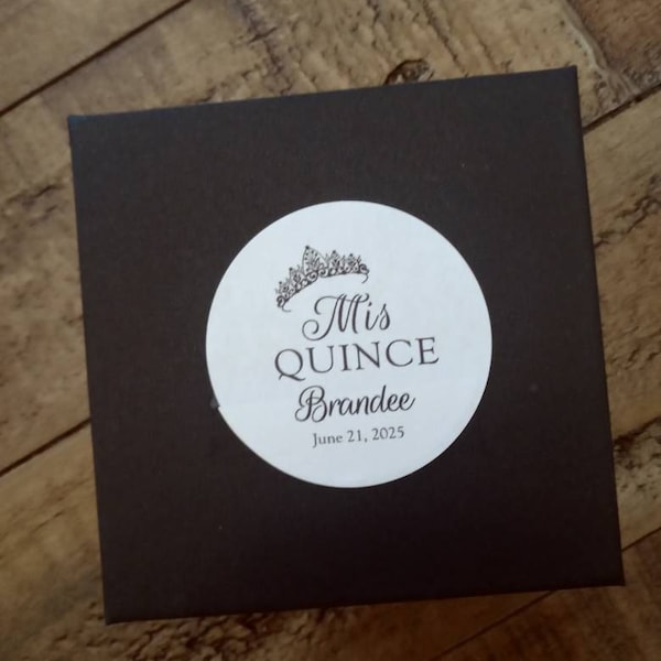 Quinceanera Stickers, Simple Quinceanera Stickers, Black White ...