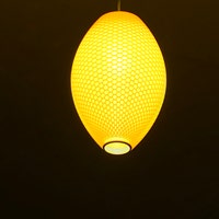 Yellow Lampshade/craft Room/ Modern Light/pendant Lamp/hobby - Etsy UK