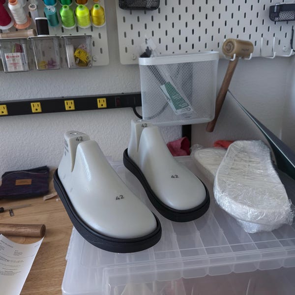 Men's Shoe Last: DIY Oxford & Boot Making Supplies (US 6-12 / EU 39-45 ...