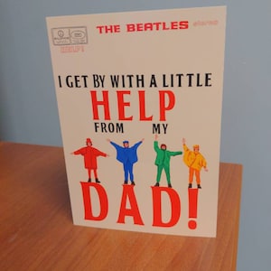 The Beatles Help Album Art Print Retro Beatles Poster 1960s Music ...