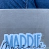 Custom Name Sticker | Personalized First and Last Name Sticker ...