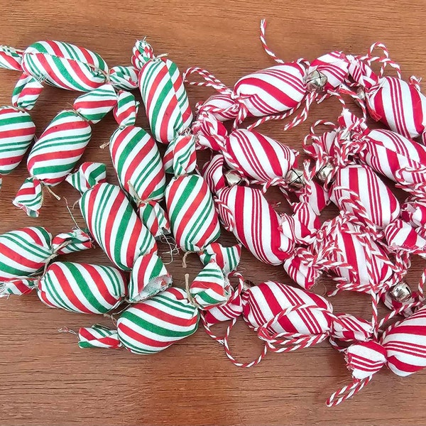 Stuffed Candy Canes, Candy Cane Decor, Christmas Decor, Farmhouse ...
