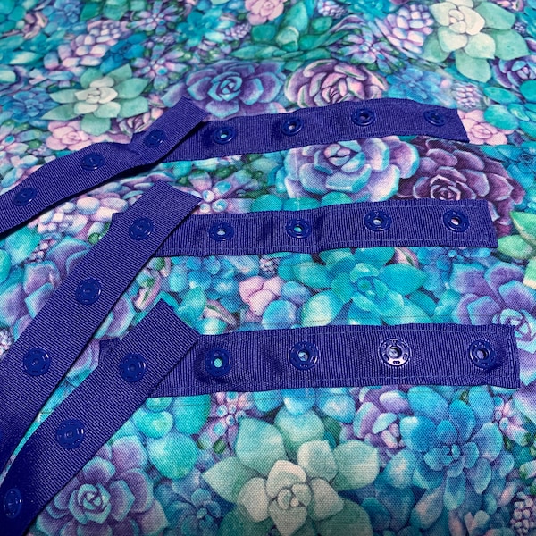 Snap Tape for Fastening Bodysuits 18mm / MANY COLORS / Polyester Tape ...