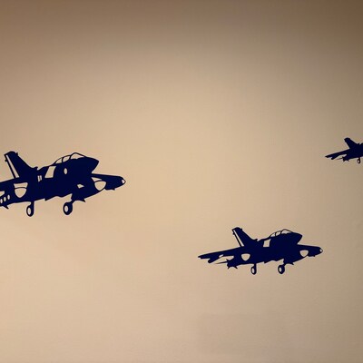 Military Soldiers Submarines RAF Wall Window Stickers Decals Kids Fun ...