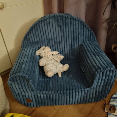 Vegan Leather Mini Lounge Chair for Kids Ideal Birthday Gift for Boy or ...