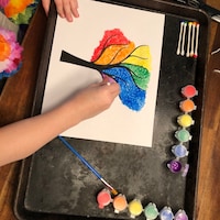 Rainbow Magical Tree DIY Art & Craft, the Kids Craft, Kids DIY Crafts ...