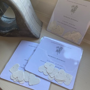 Memorial Favours Feed the Birds Funeral Favours Robin Favours Forget Me ...