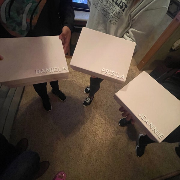 Luxury Personalized Gift Box | Keepsake Box | Wedding Party Gift ...