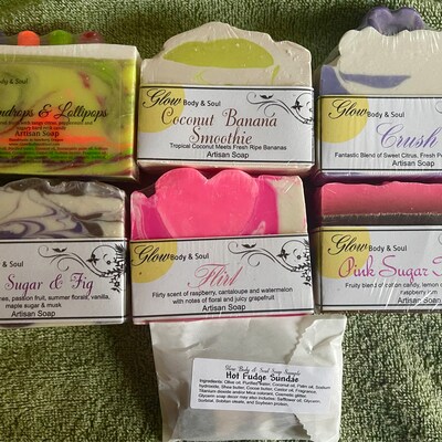 Crush Soap Handmade Cold Process Vegan Soap - Etsy