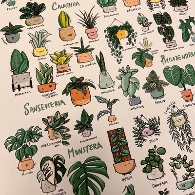 Grocery List Printable, Shopping List PDF, Check List Template, Plant ...