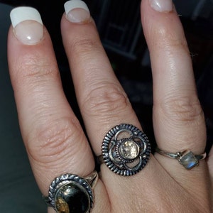 Silver Gemstone Ring, Sample From Assorted Shapes, Colors and Sizes ...