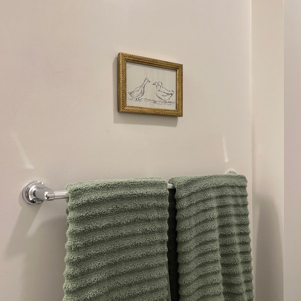 THREES COMPANY Unframed Art Print - Duck Drawing Ink Sketch Print ...