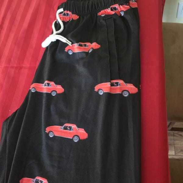 Custom photo pajama pants: Personalized Face and Red Heart Bottom for ...