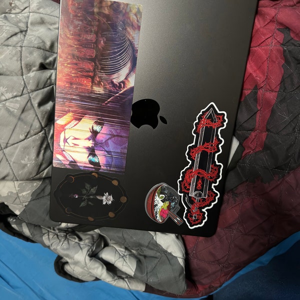 Dragonslayer Sword Sticker, Guts’ Sword Waterproof Vinyl Sticker, Dark ...