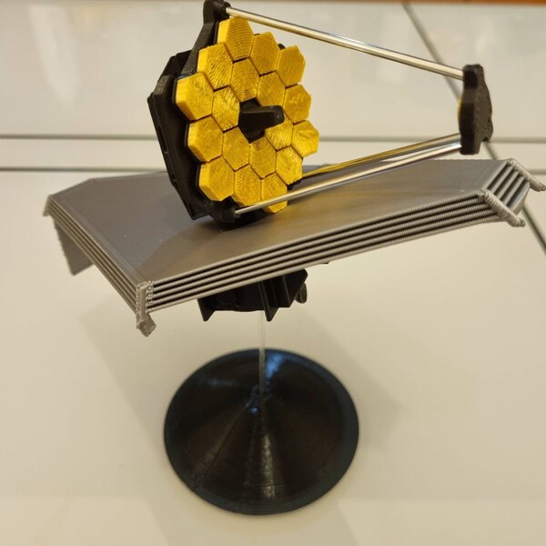 3D Printed James Webb Space Telescope Model Kit - Etsy