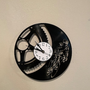 Vinyl Record Clock 56 Chevy Clock for Wall Vinyl for Wall Classic Cars ...
