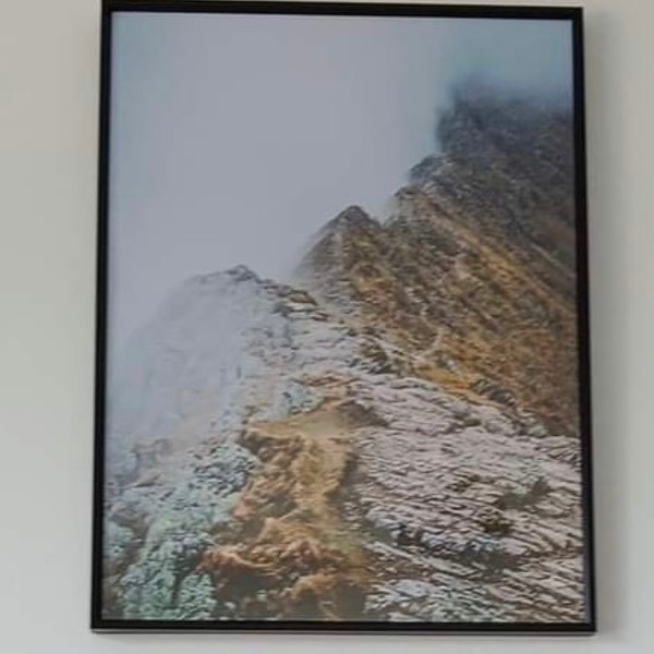Helvellyn Plateau Panoramic Striding Edge Swirral Edge & Red Tarn the ...