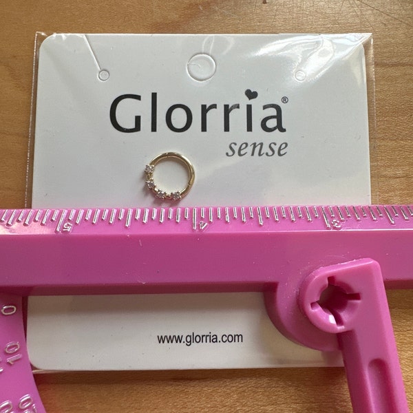 14K Solid Gold Bar Helix Piercing Line Bar Stick Piercing 18G Gold Stud ...