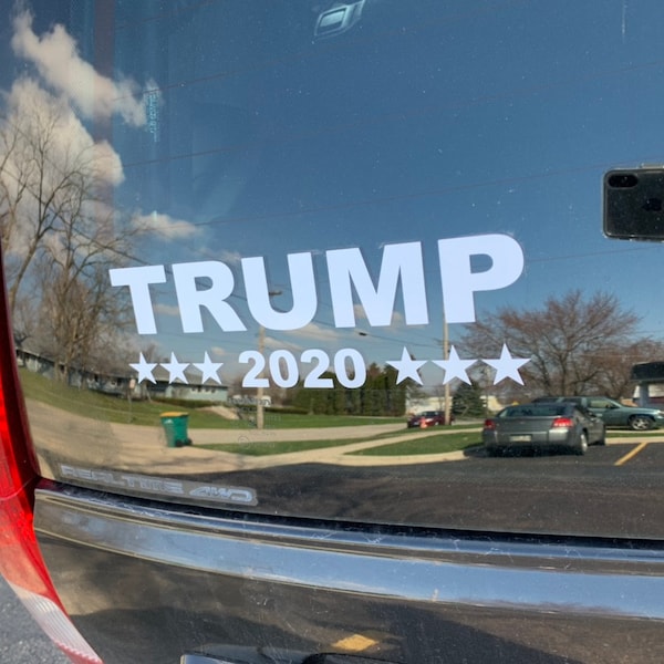 DONALD TRUMP 2024 Campaign President Election Decal Die Cut Sticker Car ...