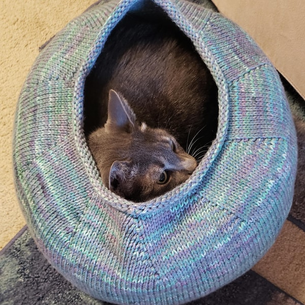 PDF Kitty Pod Knit Pattern - Etsy