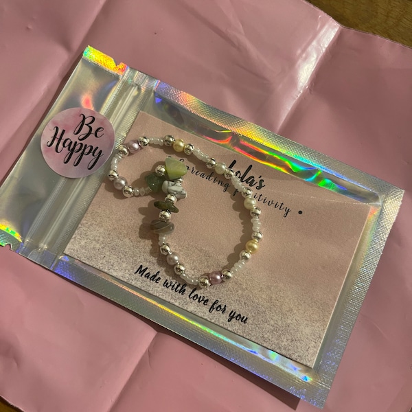 Positivity Bracelets by Lola's- Healing Bracelet for Anxiety, Stress ...