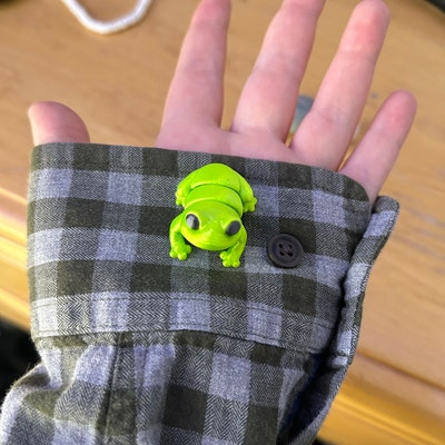 Fidget Frog Fidget Toy, Articulated Sensory Toy, Tiny Frogs, Flexible ...