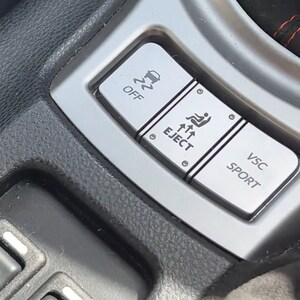 Eject Blank Button Decal Sticker for Scion FRS, Subaru BRZ, Toyota 86 ...