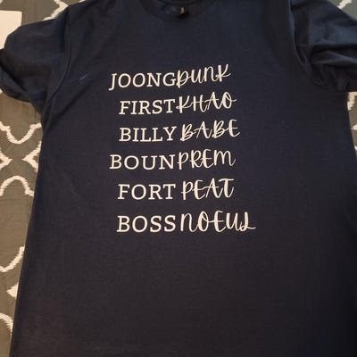 Greatinn Thai BL Actor Halloween Sticker, Thai BL Lover, Boy Love ...