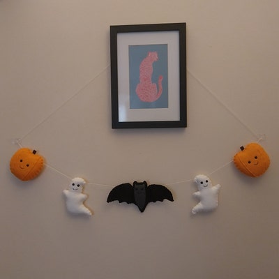 Felt Number Line 1-10 Bunting/garland/banner Nursery/playroom - Etsy