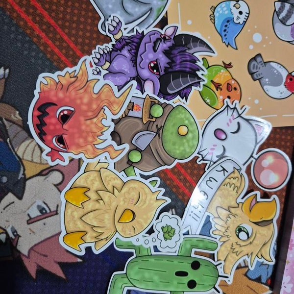 Monster Hunter Sticker Set - Etsy