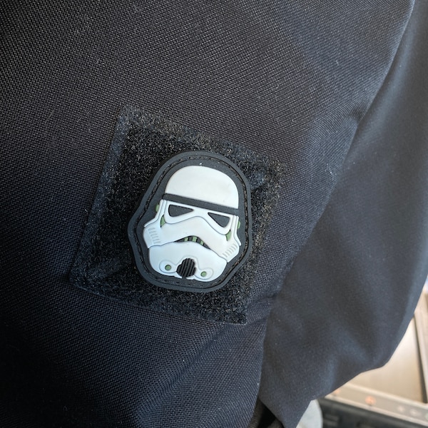 3D PVC Mini Stormtrooper Helmet Star Wars Morale Patch - Etsy