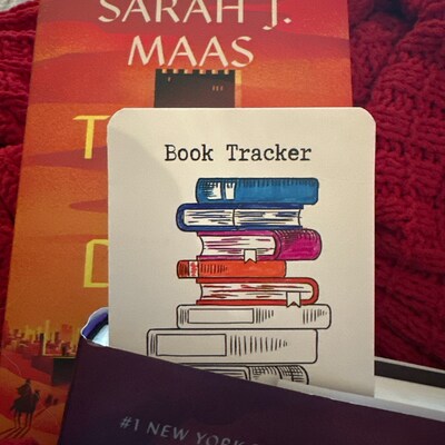 Reading Log Bookmark, Book Tracker, Reading List, Progress Tracker ...
