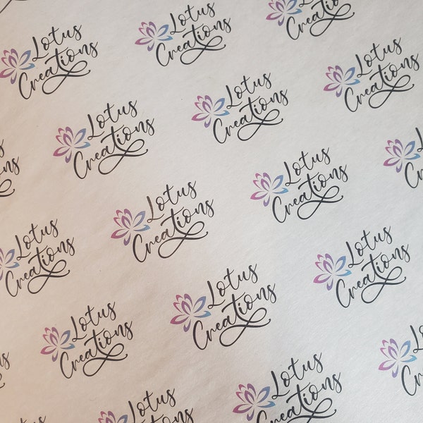 Custom Tissue Paper, Branded Tissue Paper, Full Color Tissue Paper ...