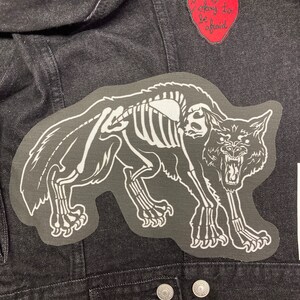 Samhain Danzig Werewolf Demon Patch Back Patch Size Heavy - Etsy