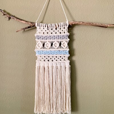 Macrame Weaving Pattern for Wall Hanging macraweave DIY Beginners ...