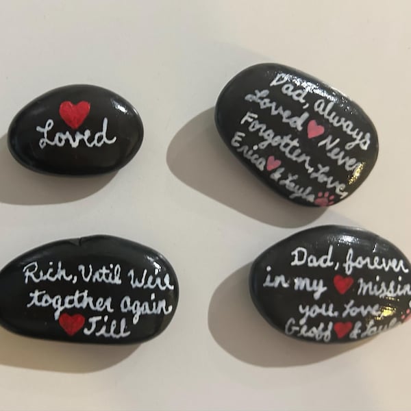 Pebble Pals, Painted Animal Rocks, Pocket Worry Pets, Worry Stones ...