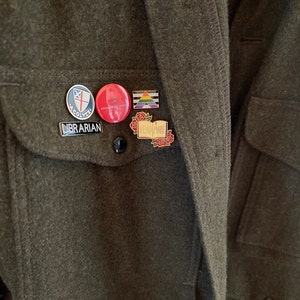 Bisexual Pride Flag Crystal and Cat Glitter Enamel Pin Set of - Etsy