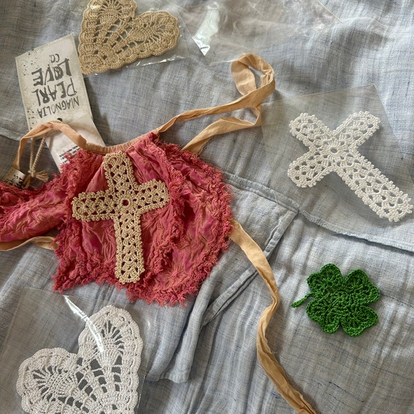 Crochet Cross Bookmark/crochet Religious Bookmark/handmade Gift/baptism ...
