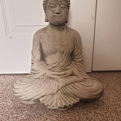 Oriental Ganesh Stone Garden Statue Reconstituted Outdoor Buddha ...