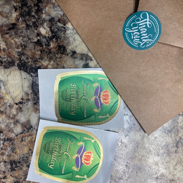 Personalized Label to Fit Crown Royal Whiskey Bottles - Weddings ...