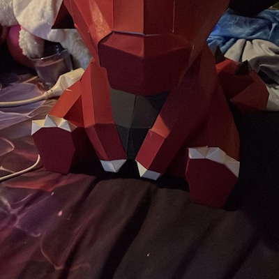 Papercraft Pooh Bear PDF, 3D SVG Cricut Template for Creating 3D Pooh ...