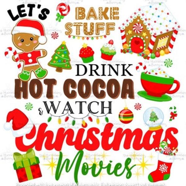 Christmas Clipart - Digital Clip Art - Christmas Elements - Personal ...