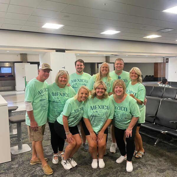 Beach Bachelorette Birthday Party Shirts Custom Location Social Club ...