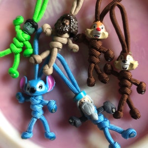 Alien/human Villain Paracord Buddy Insanely Paracord | Etsy