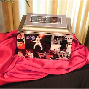 808 Elvis Funeral Memorial Adult Cremation Urn - Etsy