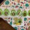 Aguacate cumpleaños banner torta de aguacate Topper kit de - Etsy México